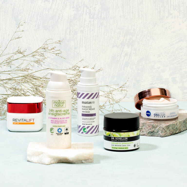 Vælg den rigtige hudpleje til din alder